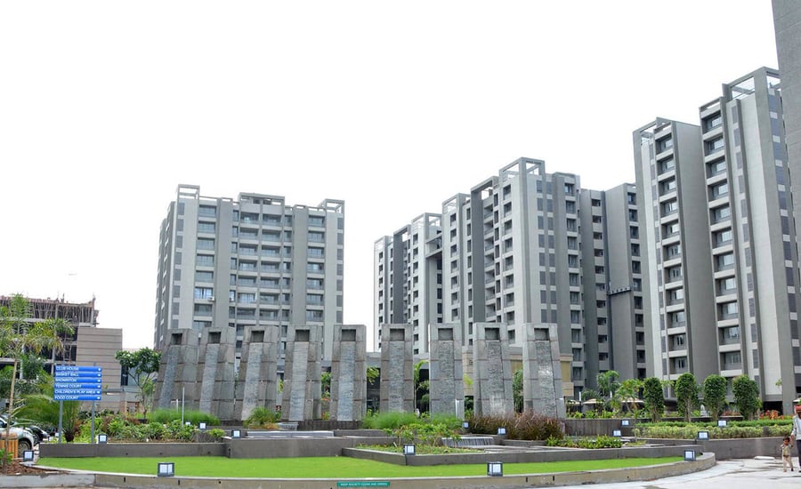 Top 10 Best Residential Societies For Living in Ahmedabad - Commercial ...